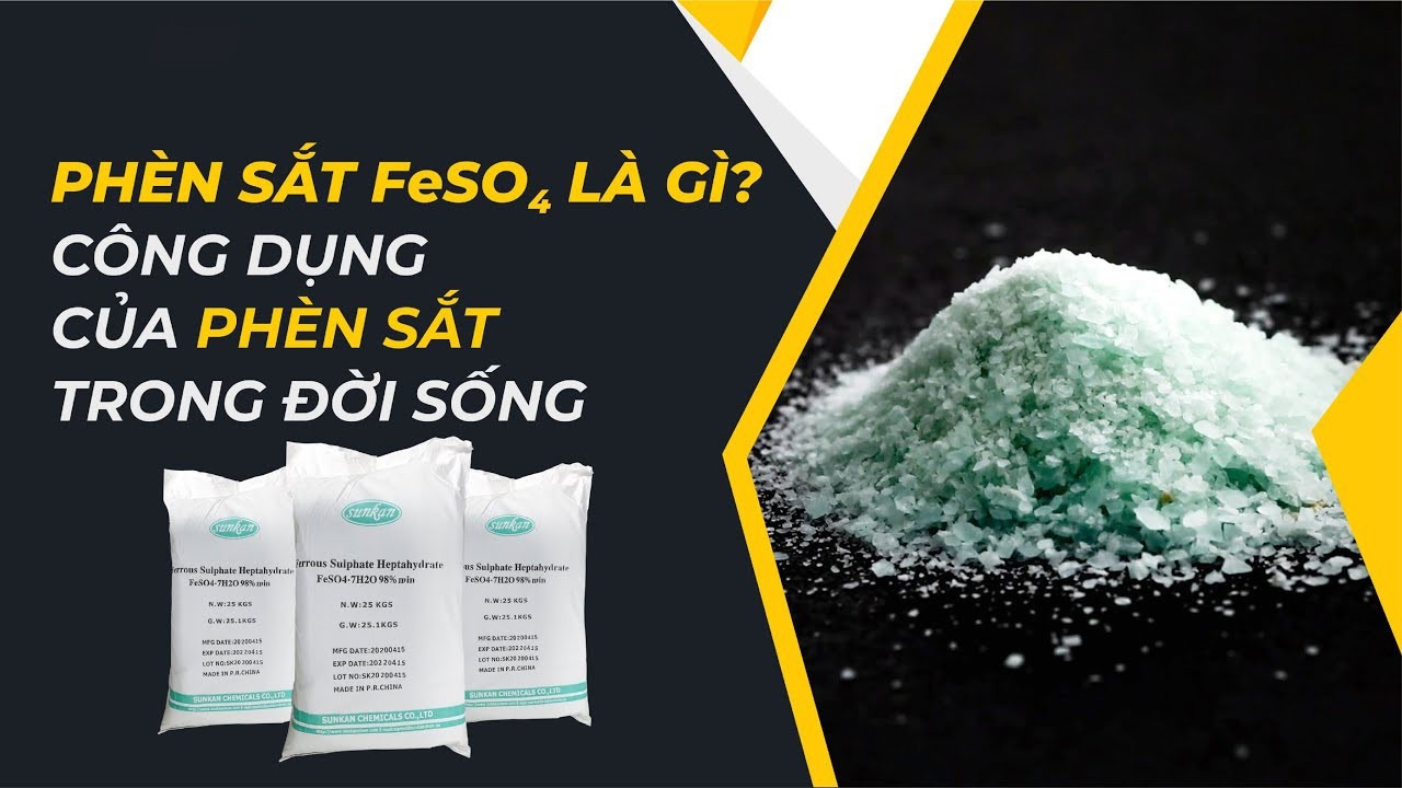 FeSO4 là gì? Các ứng dụng và cách sử dụng FeSO4 hiệu quả